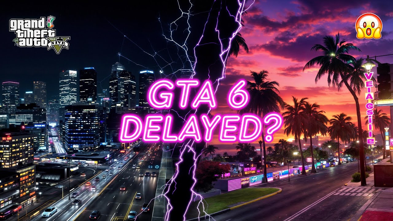 GTA 6 DELAYED? Rockstar’s Silence Explained! (GTA 5 RTX 4090 Ultra ...
