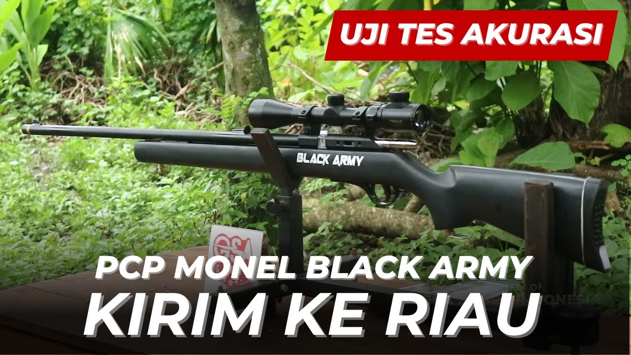 PCP 2 Jutaan Terlaris 2025 !! Uji Tes Akurasi PCP Ruger Black Army ...