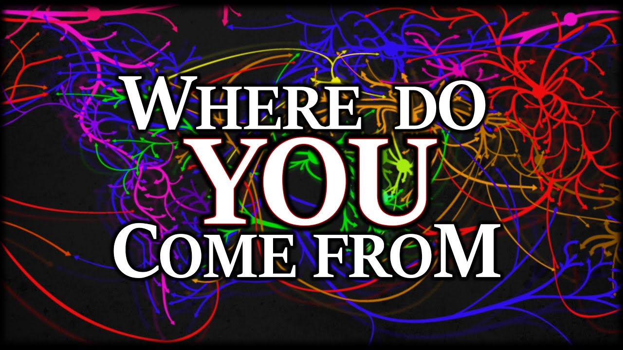 Where do Your Ancestors Come From? Masaman's Ultimate Map of Human ...