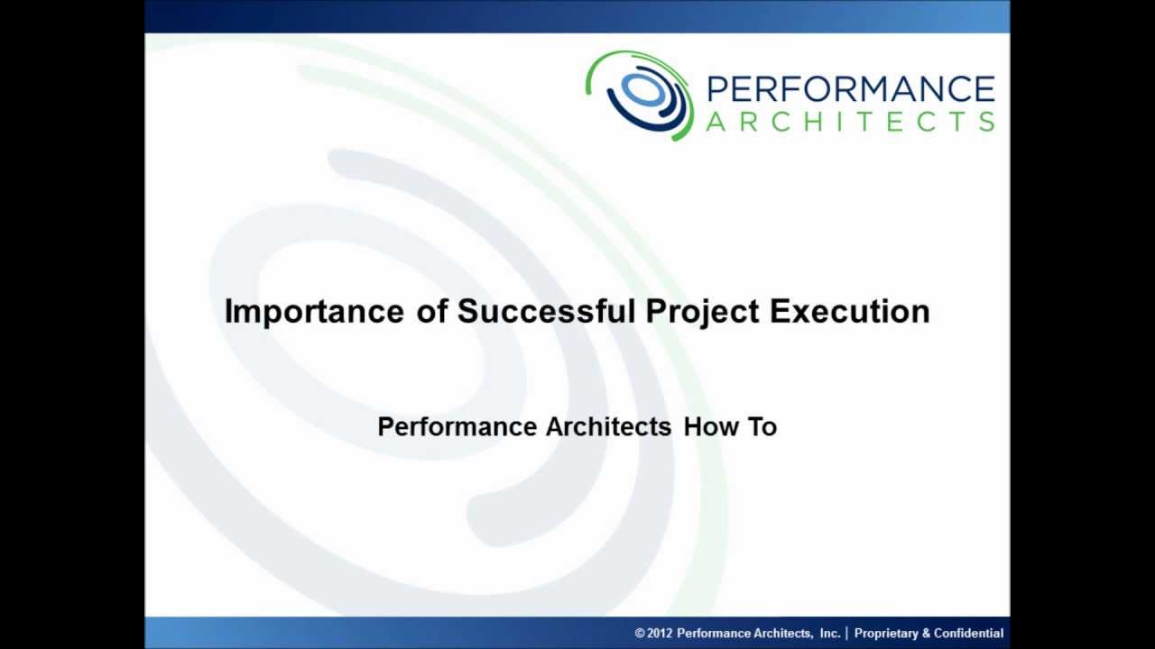 Importance of Successful Project Execution - YouTube