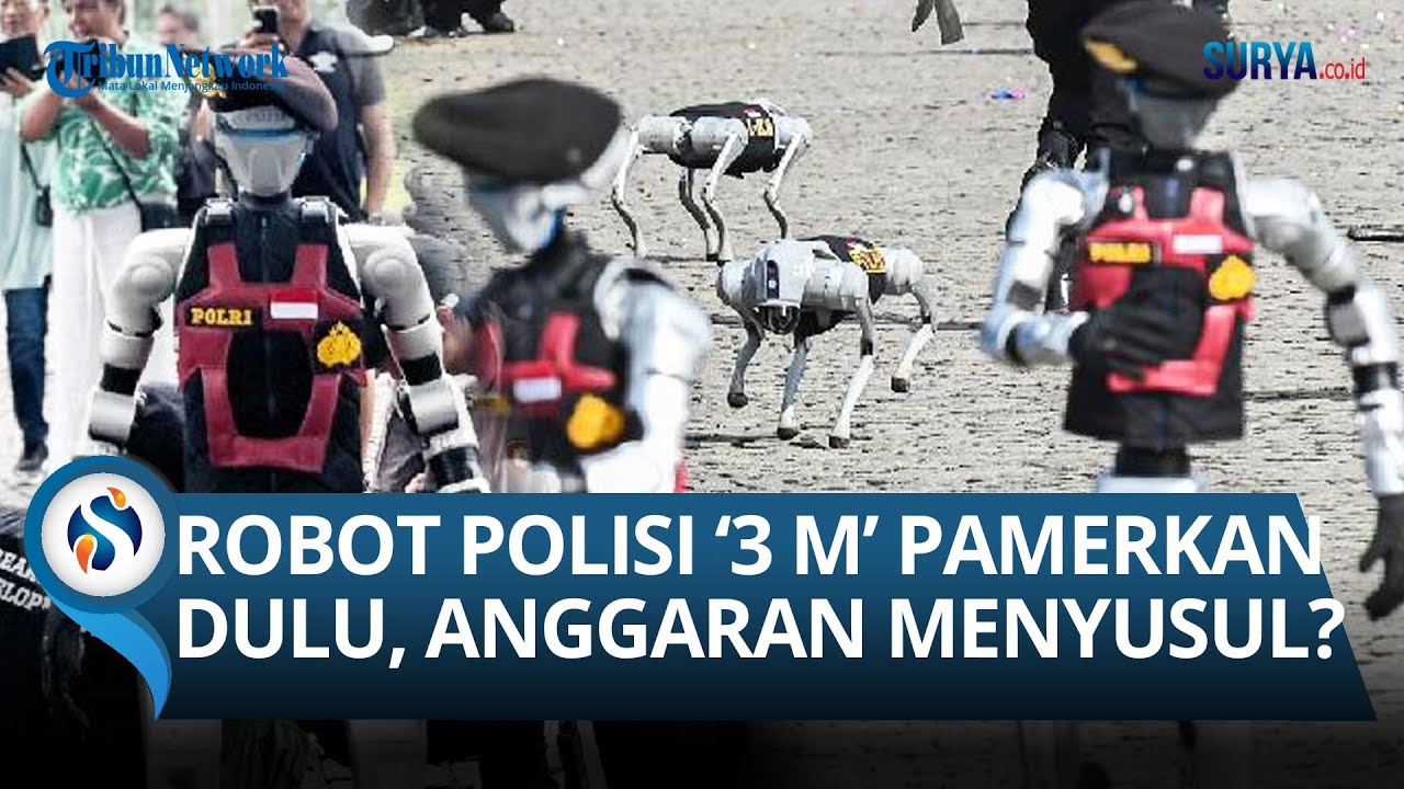 Kapolri sebut Robot Polisi Belum Dianggarkan! Cuma Uji Coba ...