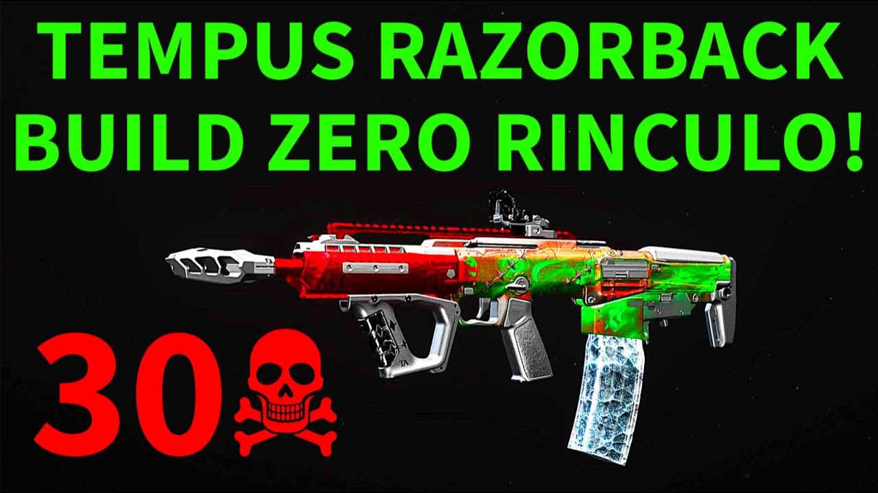 TEMPUS RAZORBACK Dopo BUFF! (Build x Avere Zero Rinculo!) - YouTube