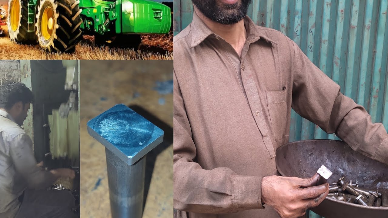Amazing Manufacturing process of Tractor T Pin | Creative production of ...