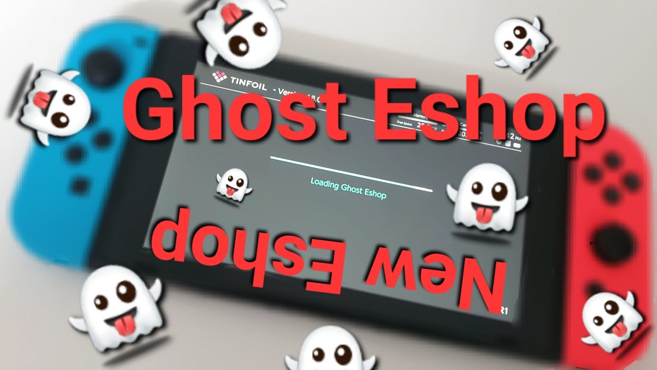 Ghost Eshop TINFOLI 👉 new eshop👈 - YouTube