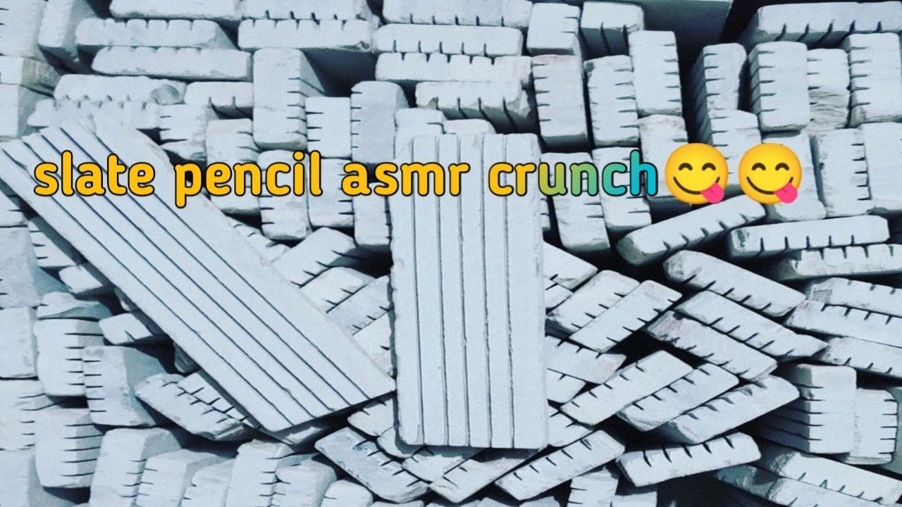 Slate pencils yummy 😋😋 - YouTube