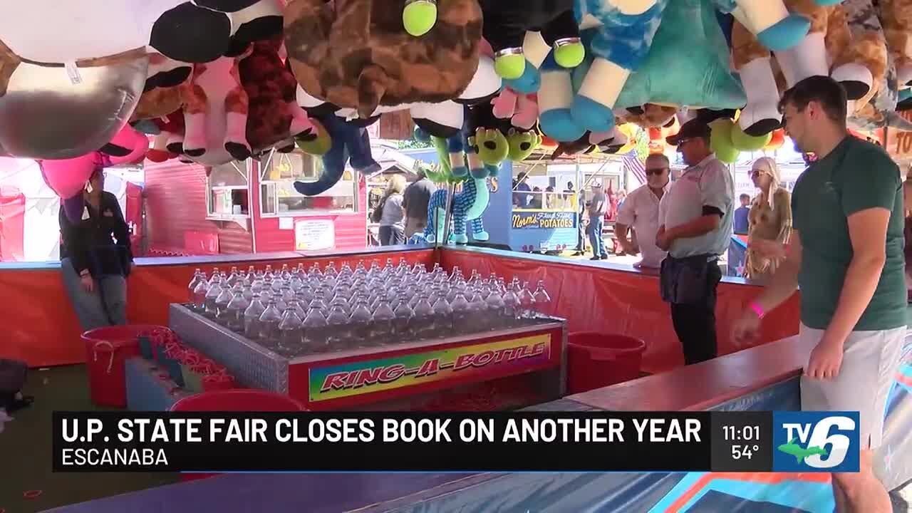 UP State Fair closes book on another year Sunday - YouTube