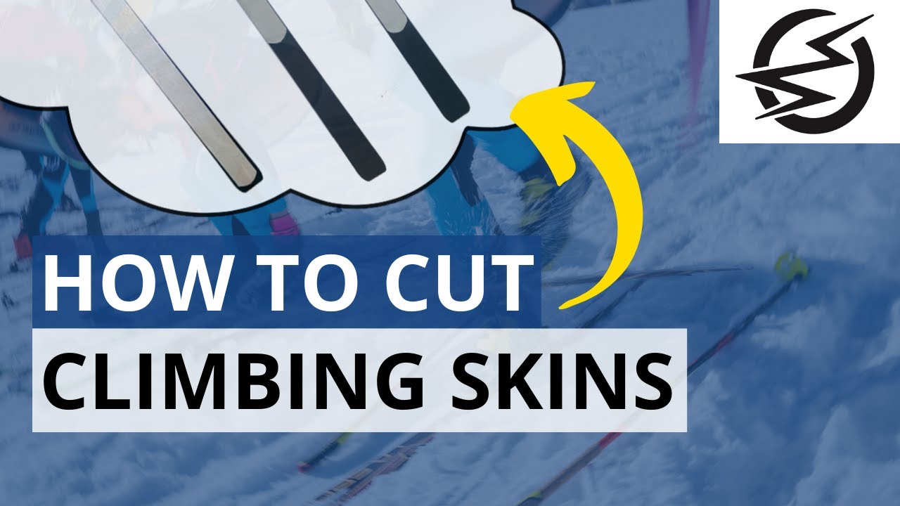 Measurement of competition climbing skins Ski Mountaineering - YouTube