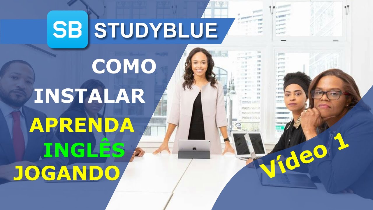 Como memorizar o vocabulário do inglês com o app StudyBlue - Vídeo 1 de 9 - YouTube