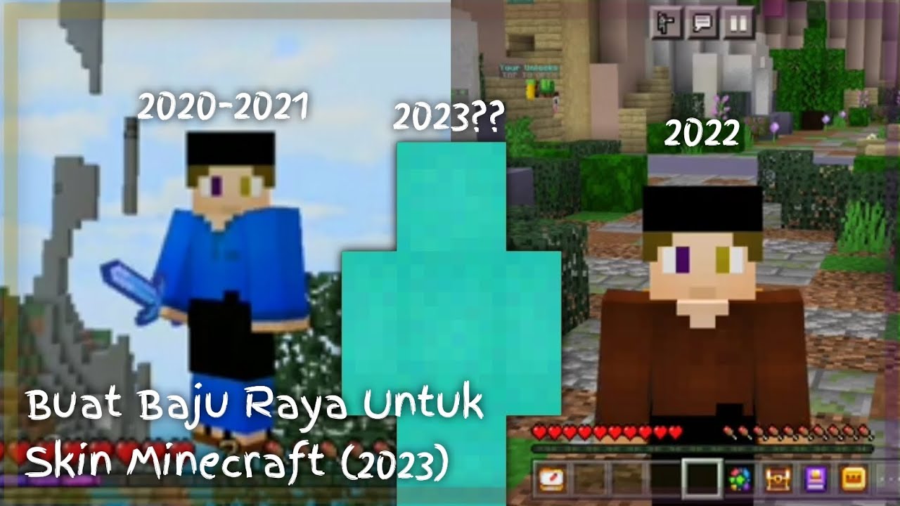 Bila Raya, Buat Skin Baju Raya Di Minecraft - YouTube