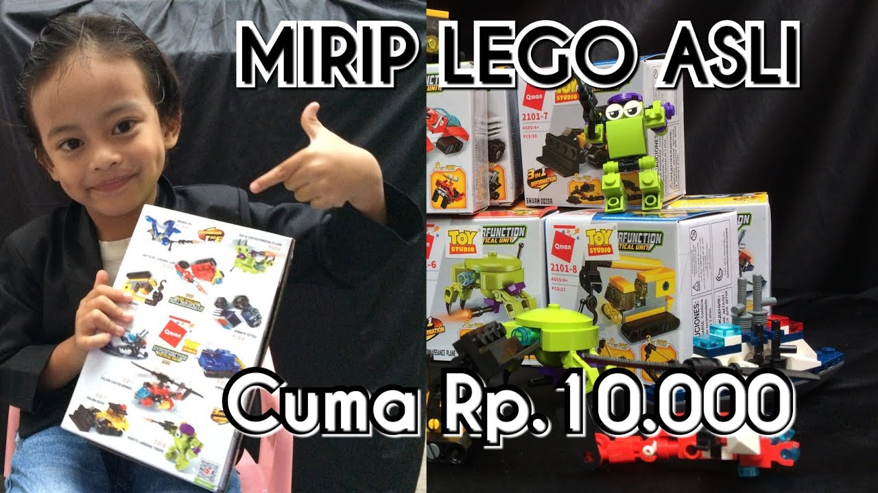 Mirip LEGO ASLI keren banget | MAINAN MURAH MERIAH - YouTube