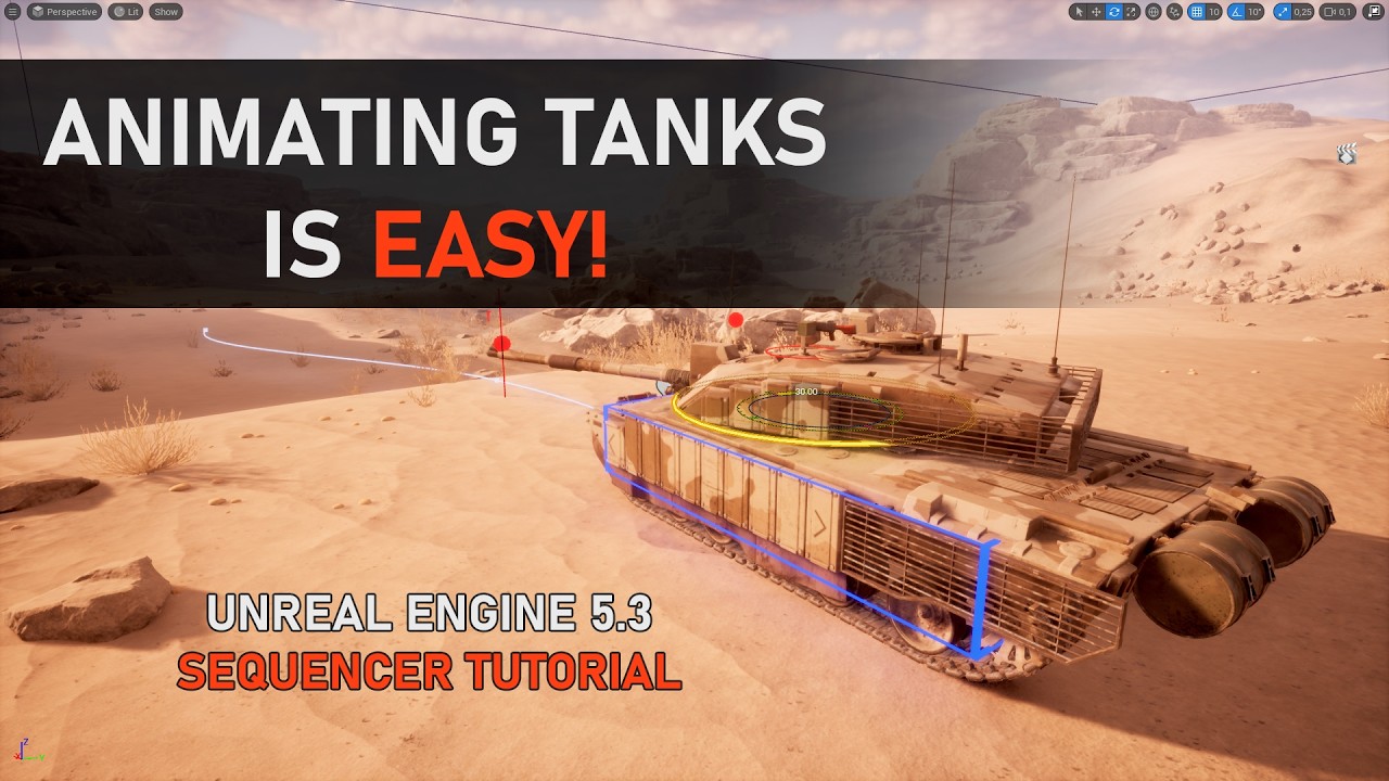 UE5 Sequencer Cinematic Tank Tutorial - YouTube