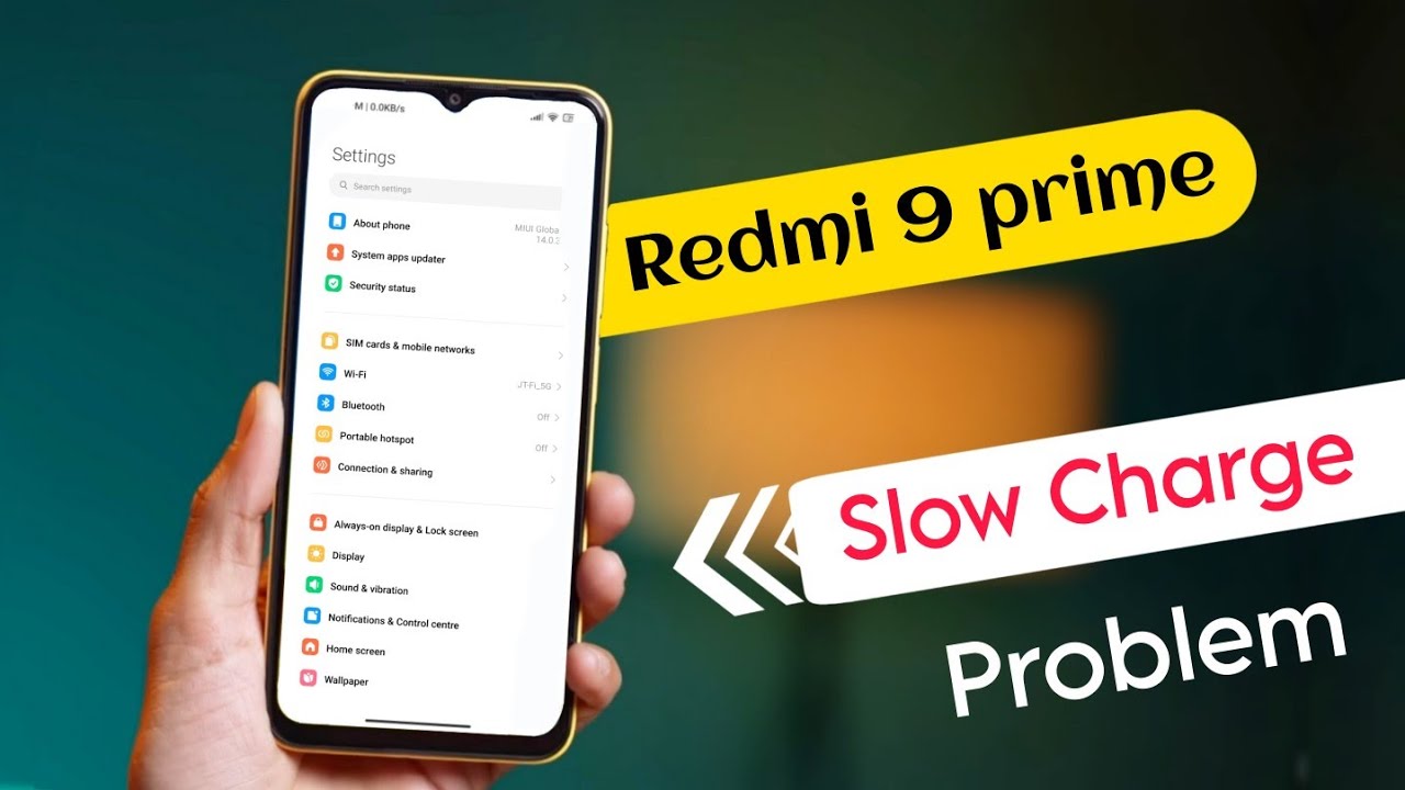 Fix Redmi 9 Prime Charging Problem | How to Enable Fast Charging in ...