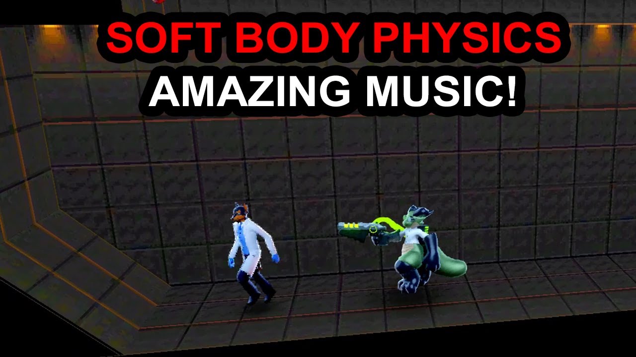 REAL softbody physics platform game with great techno music! - YouTube