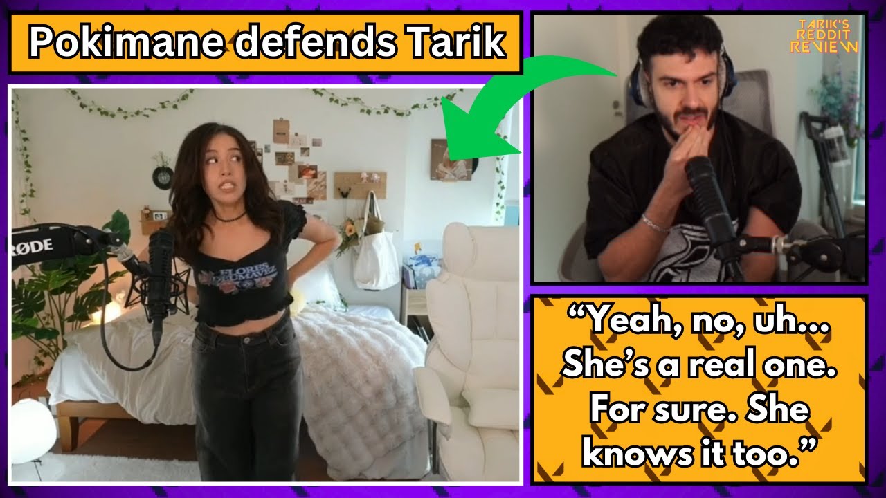 Tarik Reacts To Pokimane Defending His Height (AND A LOT MORE) - YouTube