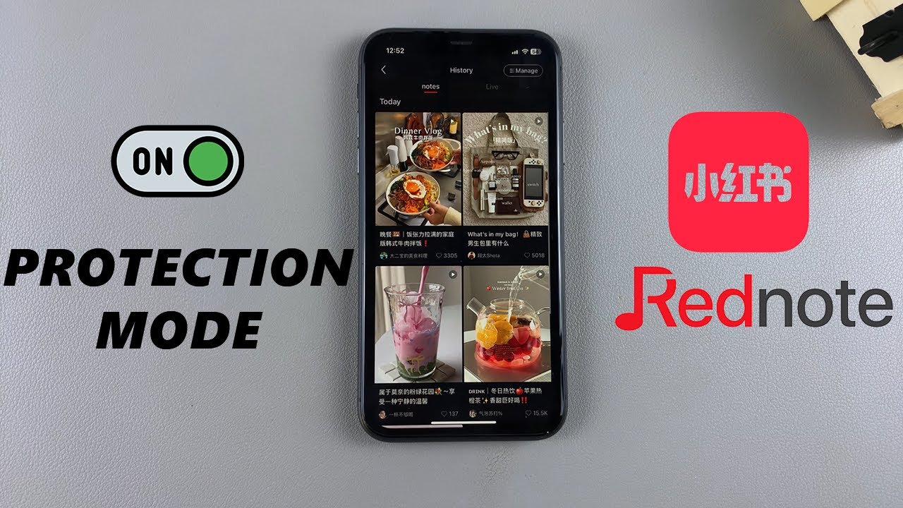 How To Turn On Protection Mode In REDnote App - YouTube