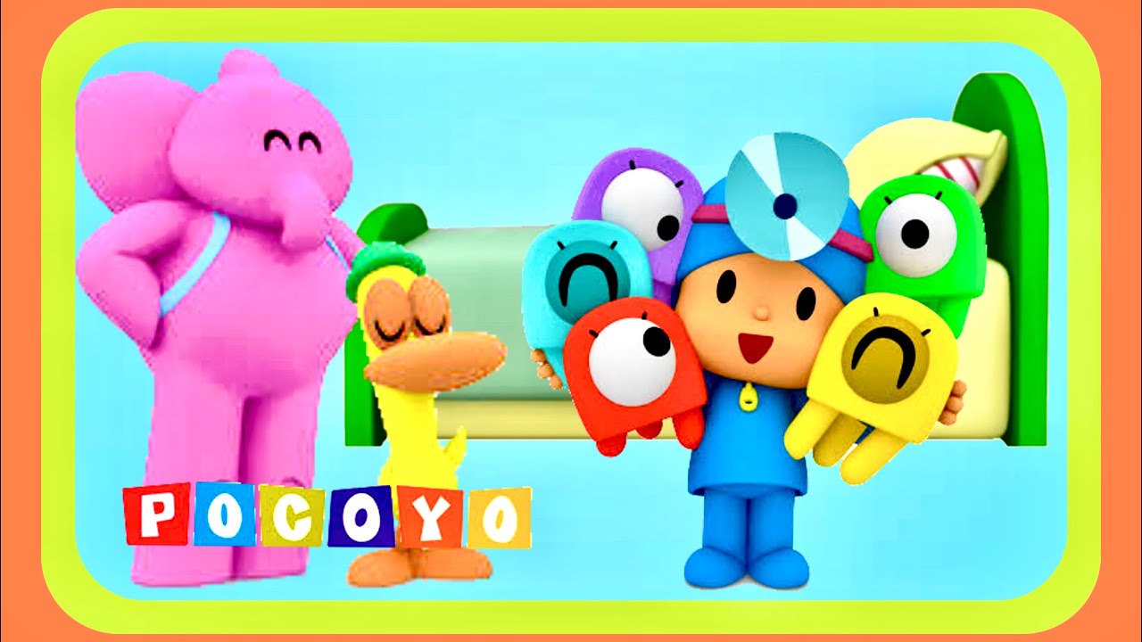 POCOYO FIVE LITTLE ALIENS | Nursery Rhymes & Baby Songs - YouTube