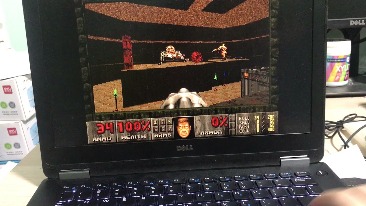 Best doom boss fight ever ( Doom 2 map 20 ) - YouTube