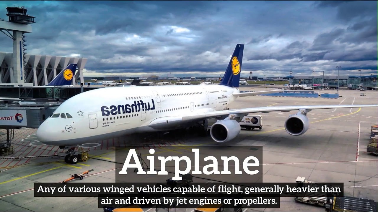 What is Airplane? | How Does Airplane Look? | How to Say Airplane in ...