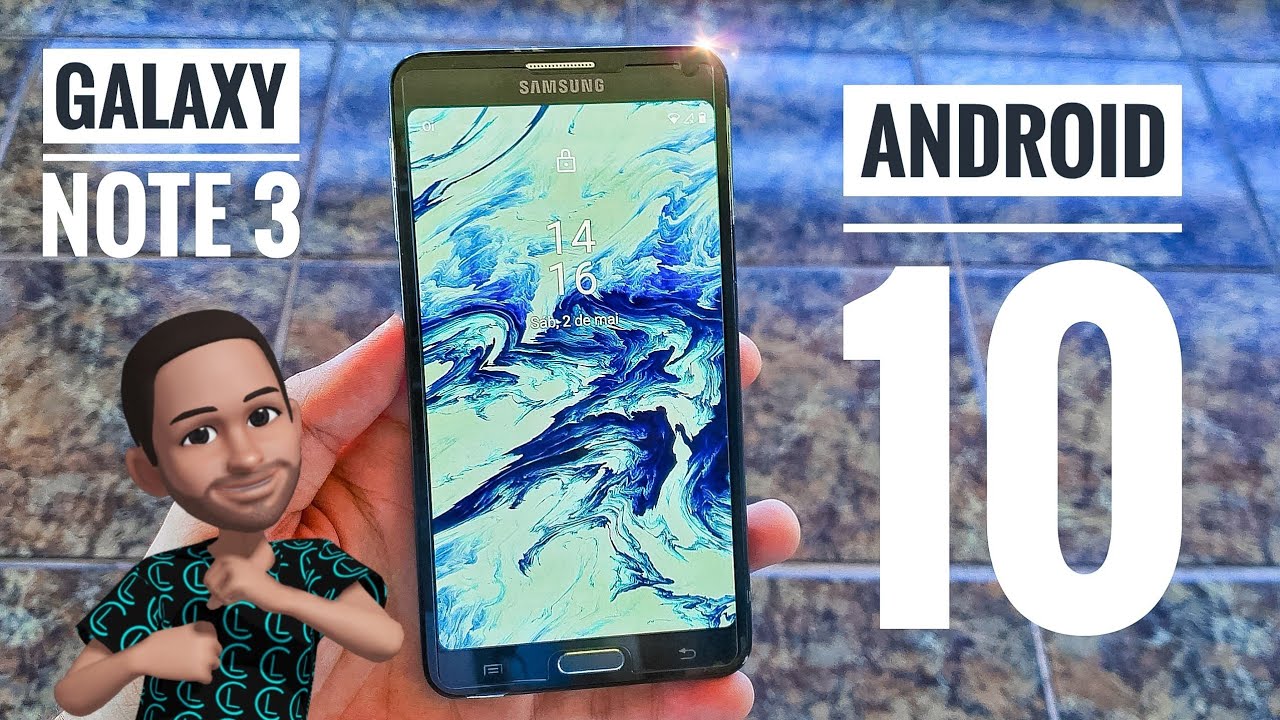 ANDROID 10 no GALAXY NOTE 3! SERÁ QUE RODA?! - YouTube