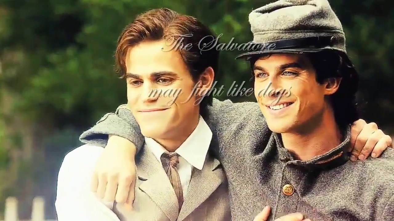 The Vampire Diaries-The Salvatore Brothers-Stefan And Damon-tribute ...