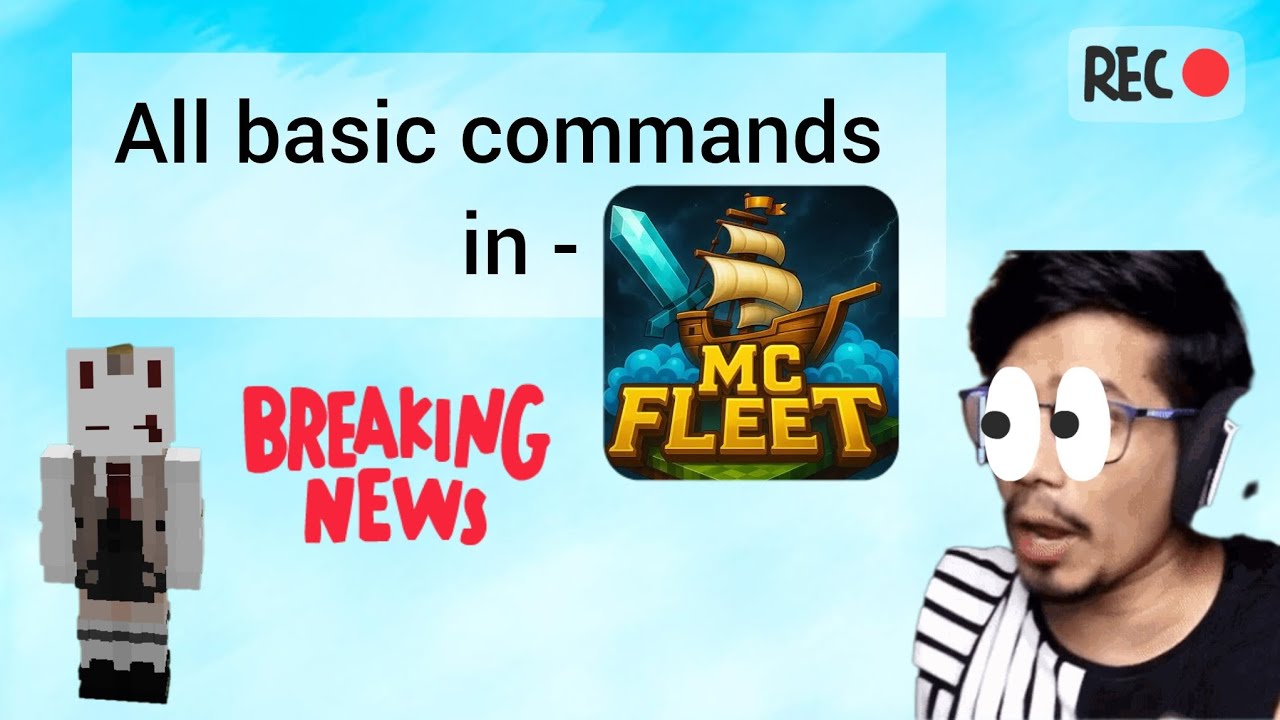 All Basic Commands In McFleet || Mc fleet || Gamerfleet #minecraft # ...