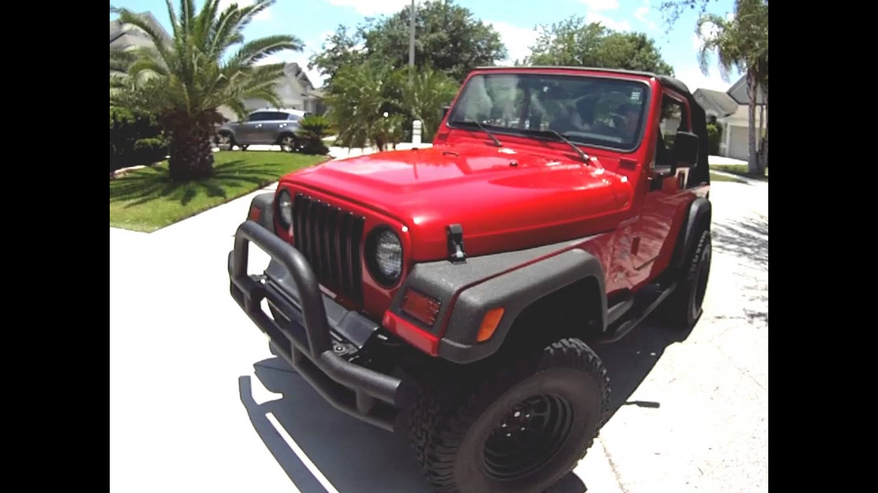97 Jeep Wrangler TJ - YouTube