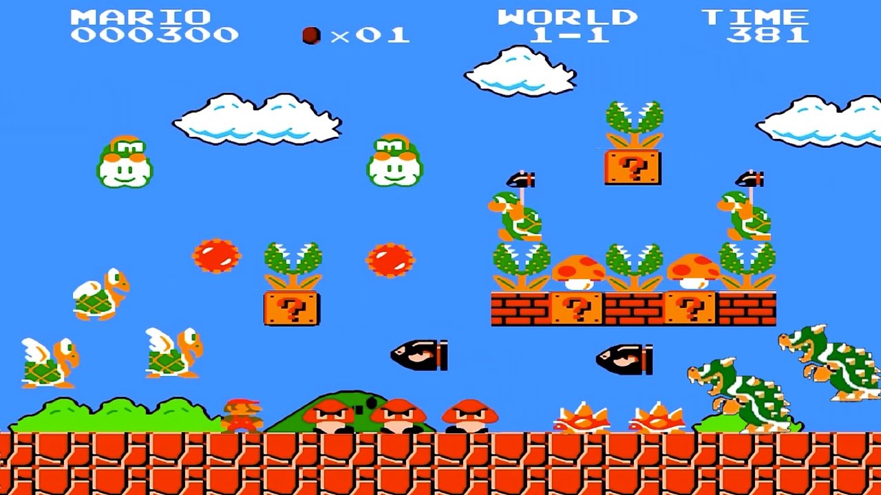 Super Mario Bros HD: Invincible Mario - YouTube