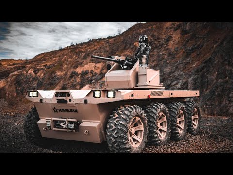 İnsansız Kara Aracı KAPGAN İlk Kez Ateş Etti