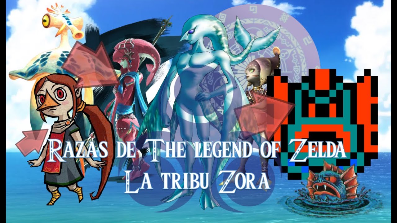 Razas de The Legend of Zelda - La tribu Zora [análisis y teorías en la ...