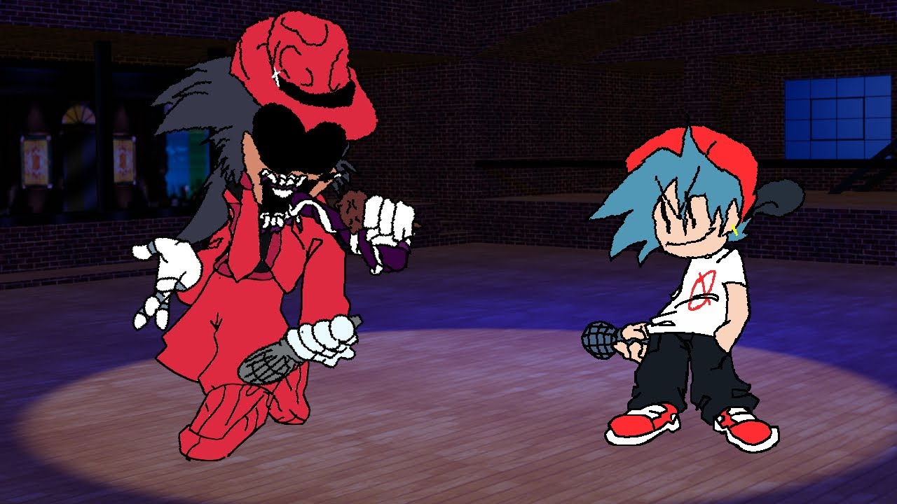 FNF | Vs ANTAGONIST THREE SHOT FUNKIN' (V1) - 77 RINGS, SIGHTING ...