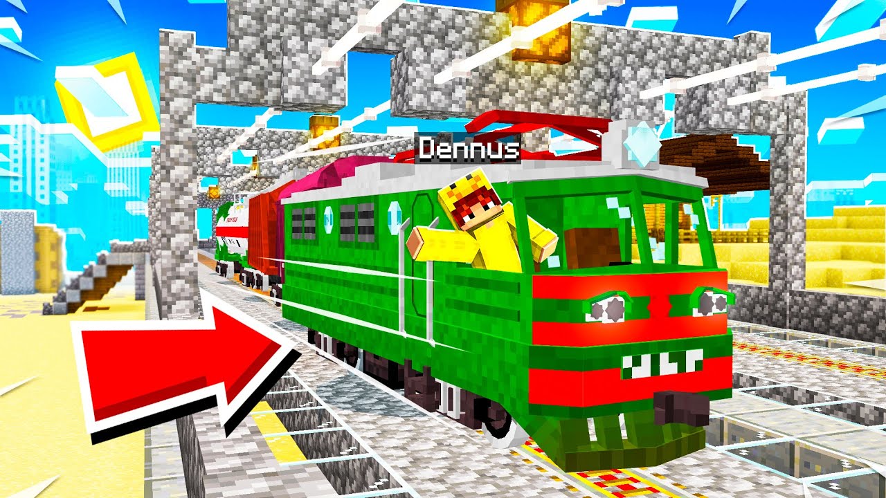 SPELEN Als TREIN MACHINIST In MINECRAFT! - YouTube