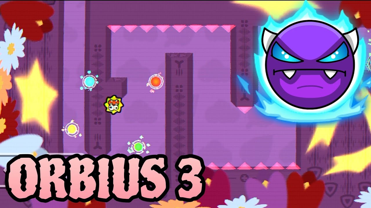 ORBIUS 3 By Owosi (Puzzle Easy Demon) - Geometry Dash - YouTube