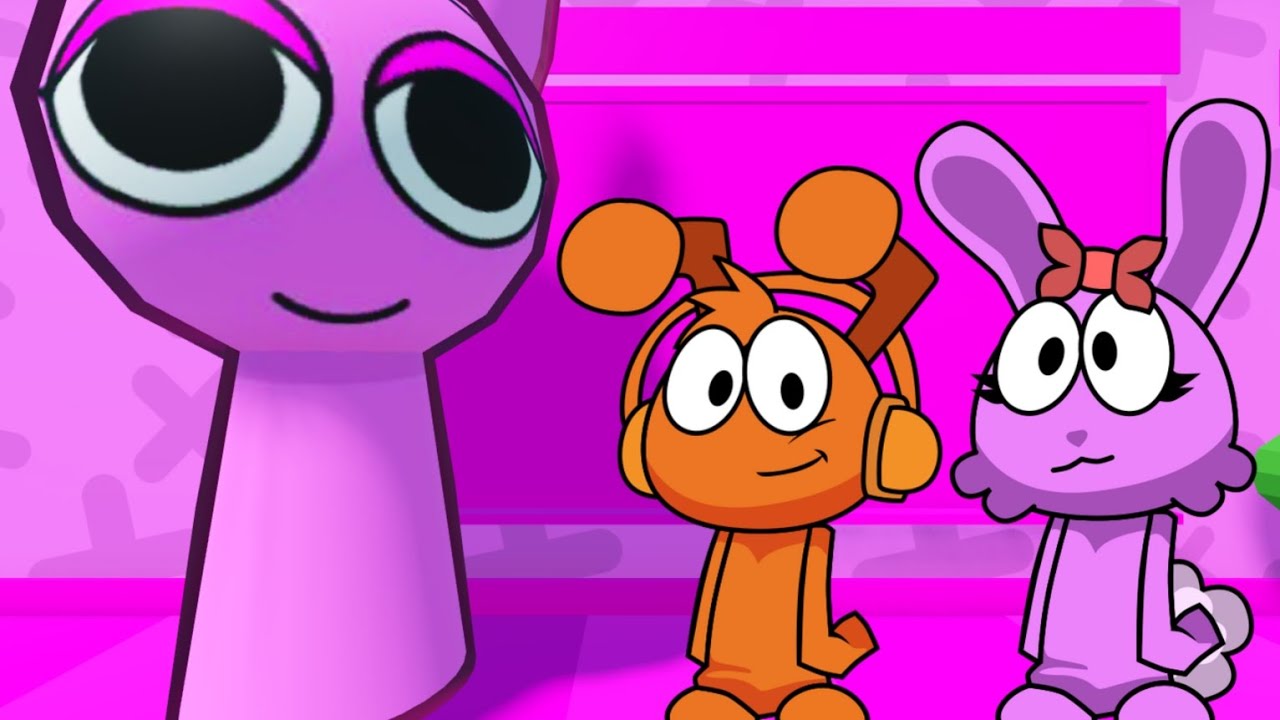Sprunki Baby Oren & Pinki Played Sprunki Pinki School Breakout Obby in ...