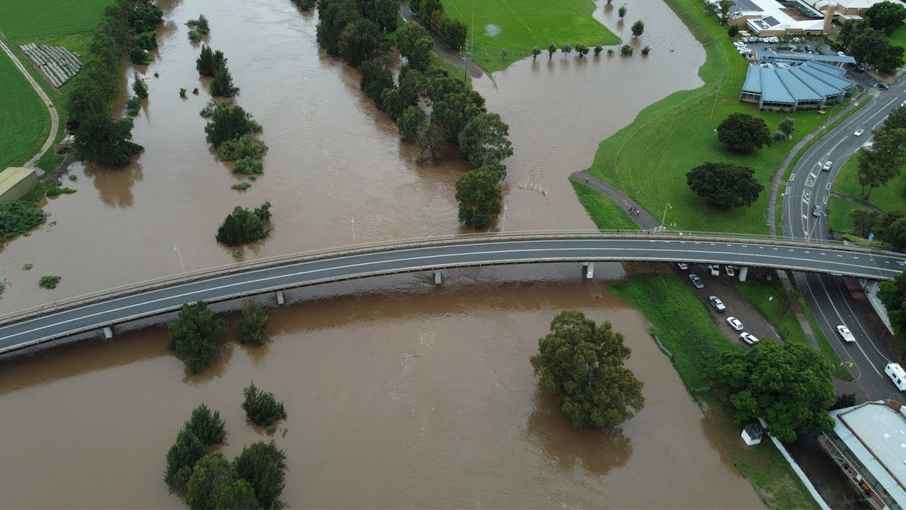 Rose Point Park flood in Singleton, NSW. 9th March 2022. - YouTube