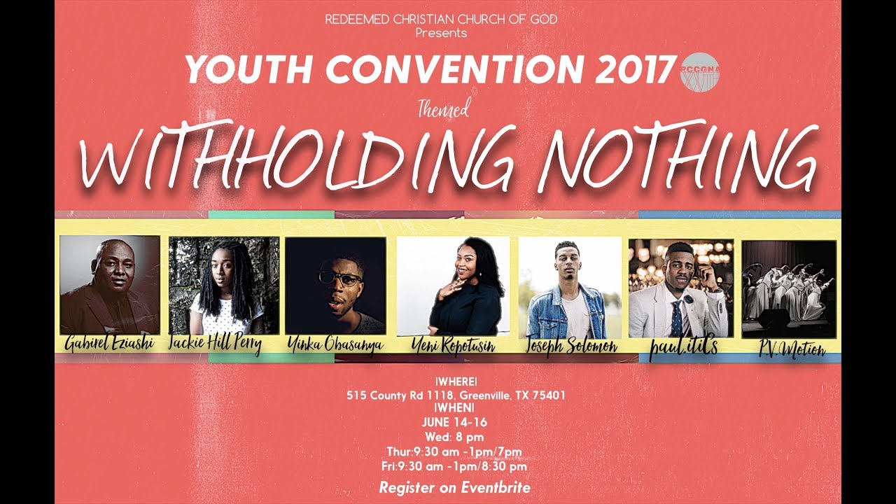 RCCGNA YOUTH CONVENTION 2017 - YouTube