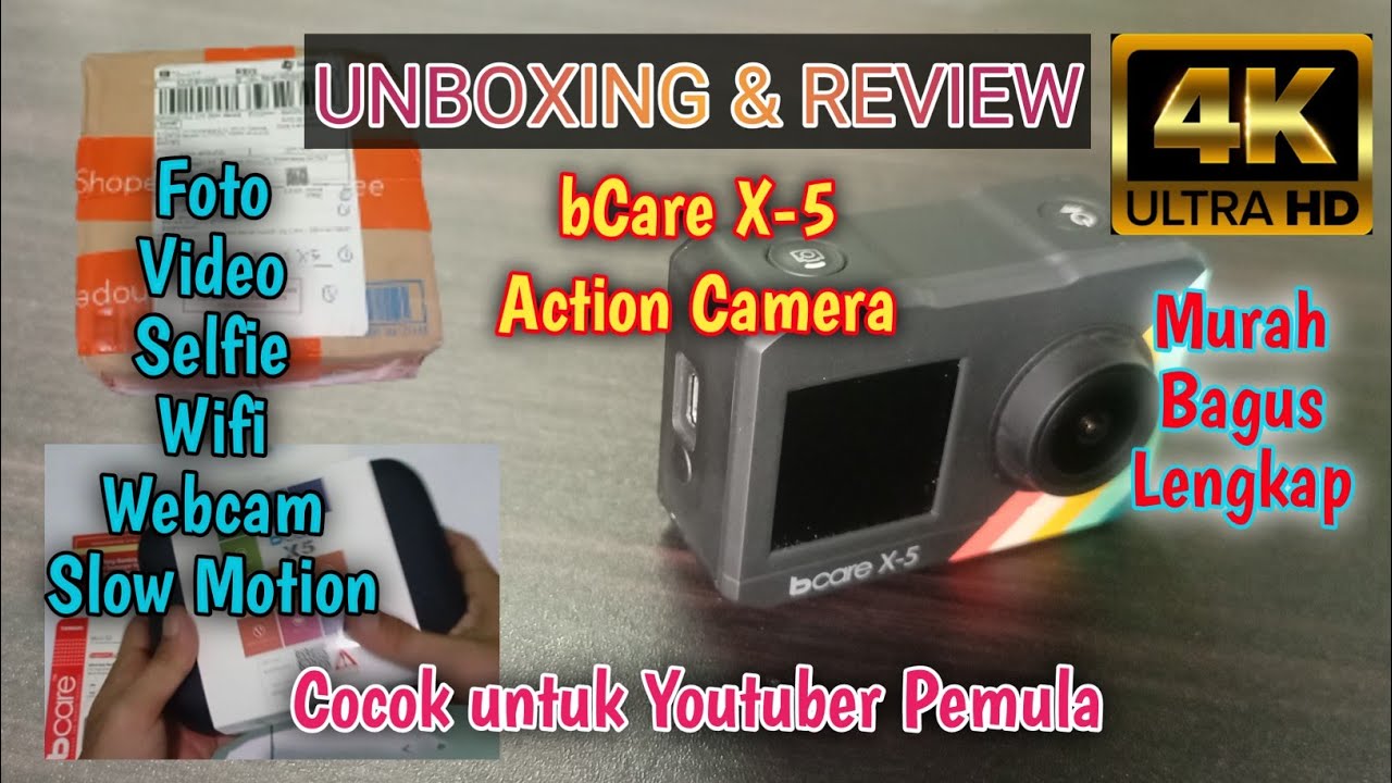 Unboxing & Review bCare X-5 Action Camera - YouTube