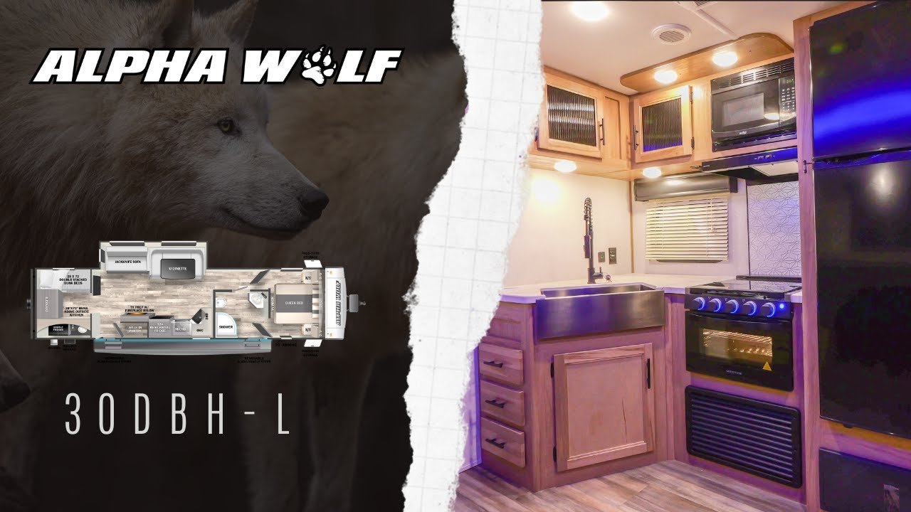 Walk-through the 2023 Alpha Wolf 30DBH-L - YouTube