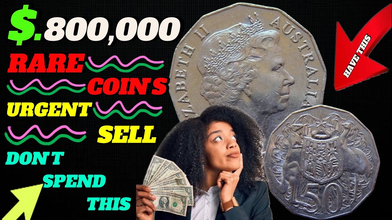 Australian 50 Cent Coin To Look For - WORTH MONEY $$$ (50c Coin) - YouTube
