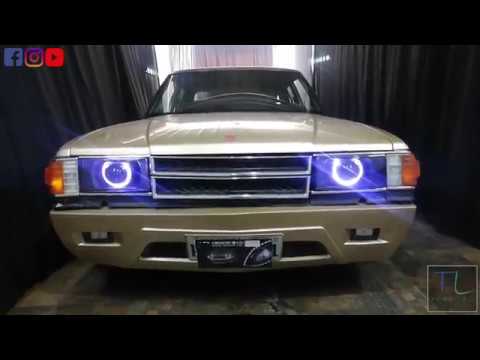 MODIFIED CUSTOM RETROFIT TOYOTA CRESSIDA HEADLIGHTS RESTAURADOS LUPA ...