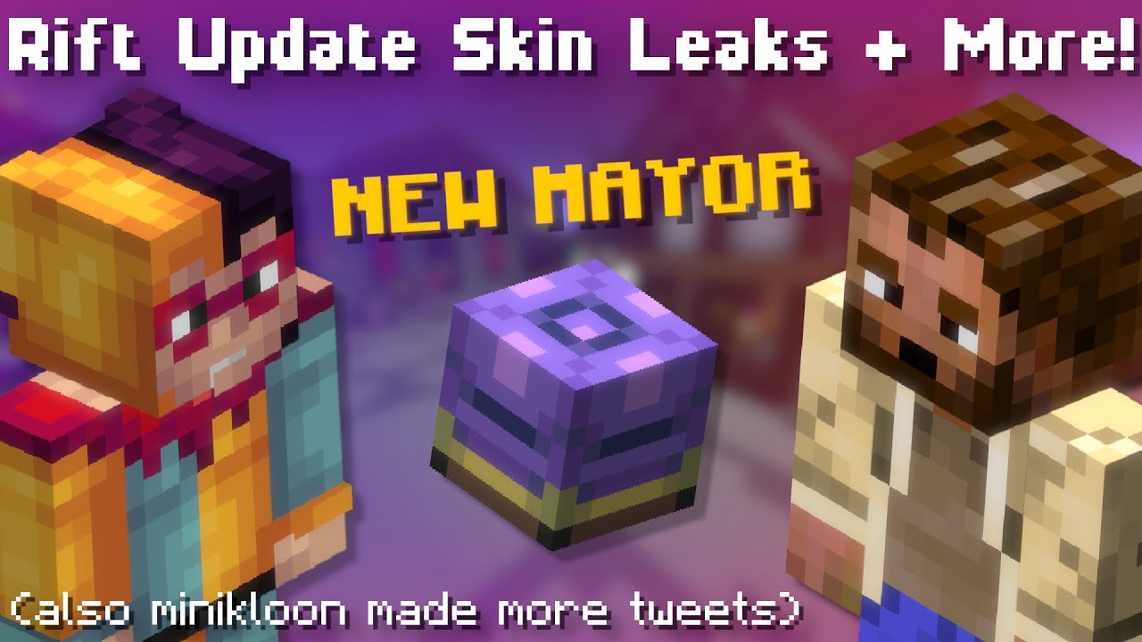 Rift Update Skin Leak! New Mayor? + More! (Hypixel Skyblock News) - YouTube
