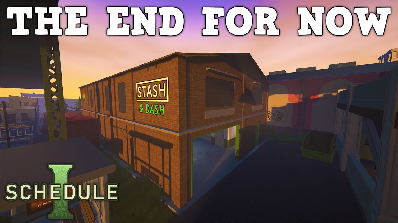 Schedule 1 | Stash & Dash Storage UPDATE | Ep12 - YouTube