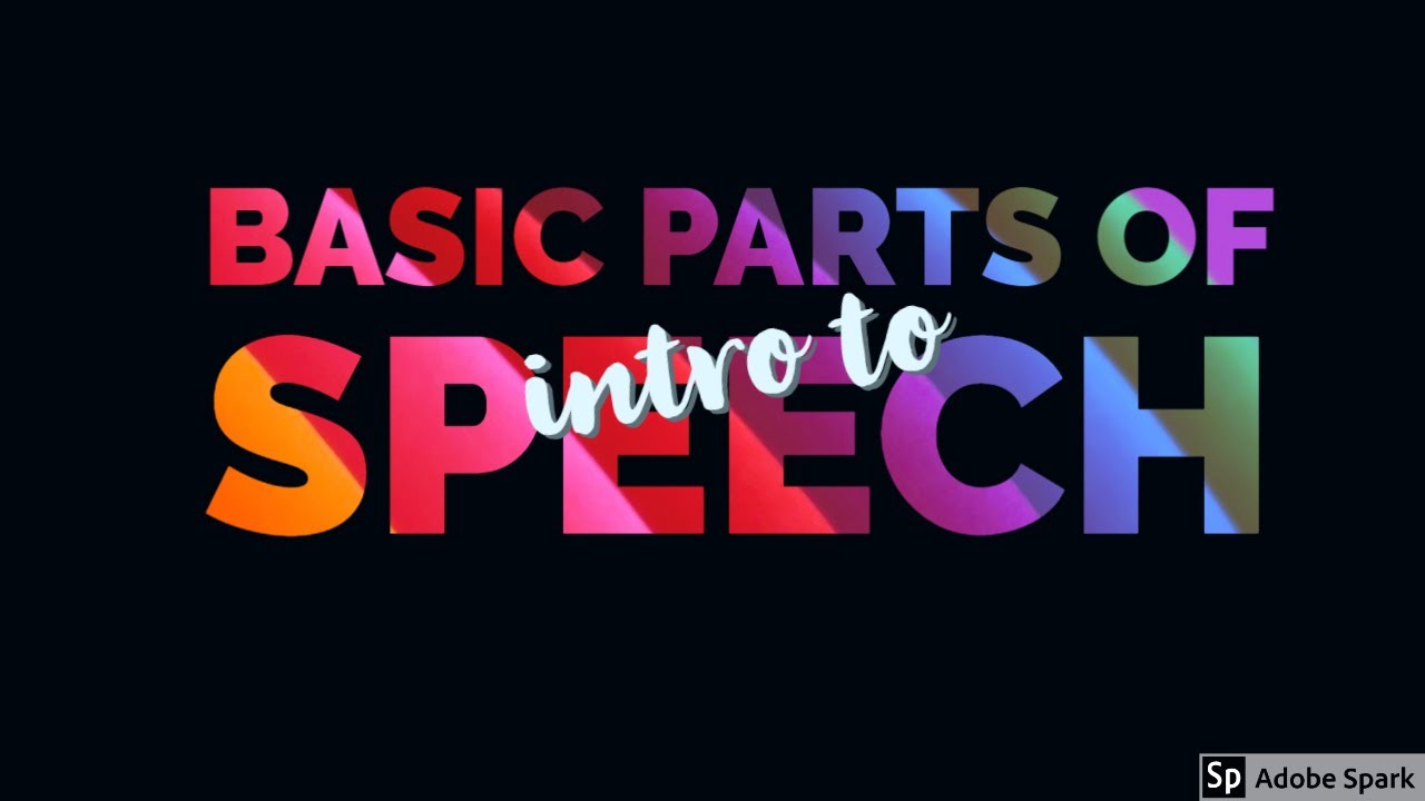 Intro to Parts of Speech Explained for Kids! - YouTube