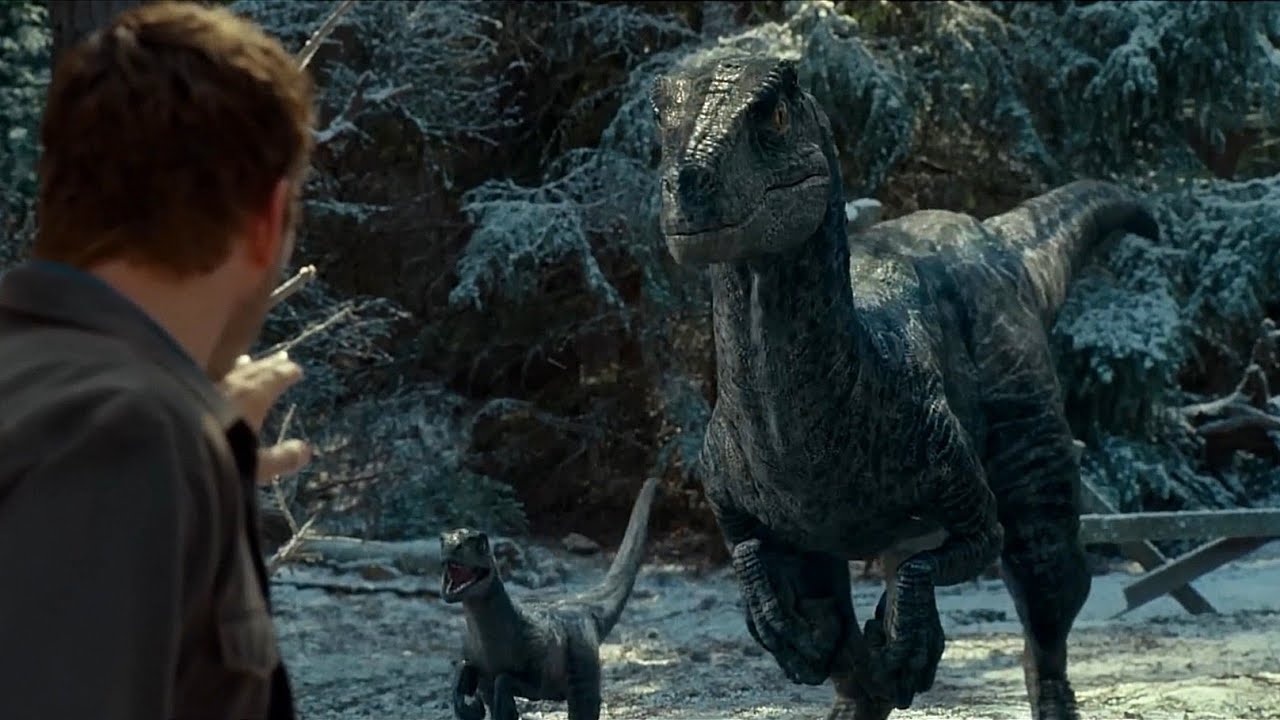 Jurassic World Dominion (2022) - Blue's Baby Scene | MustWatch clips ...