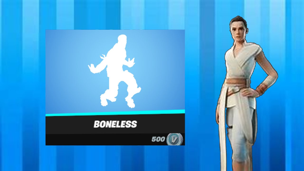 Rey Looks Weird Doing the Boneless Emote - YouTube