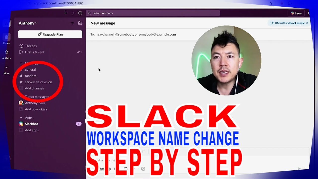 How To Change Slack Workspace Name 🔴 - YouTube