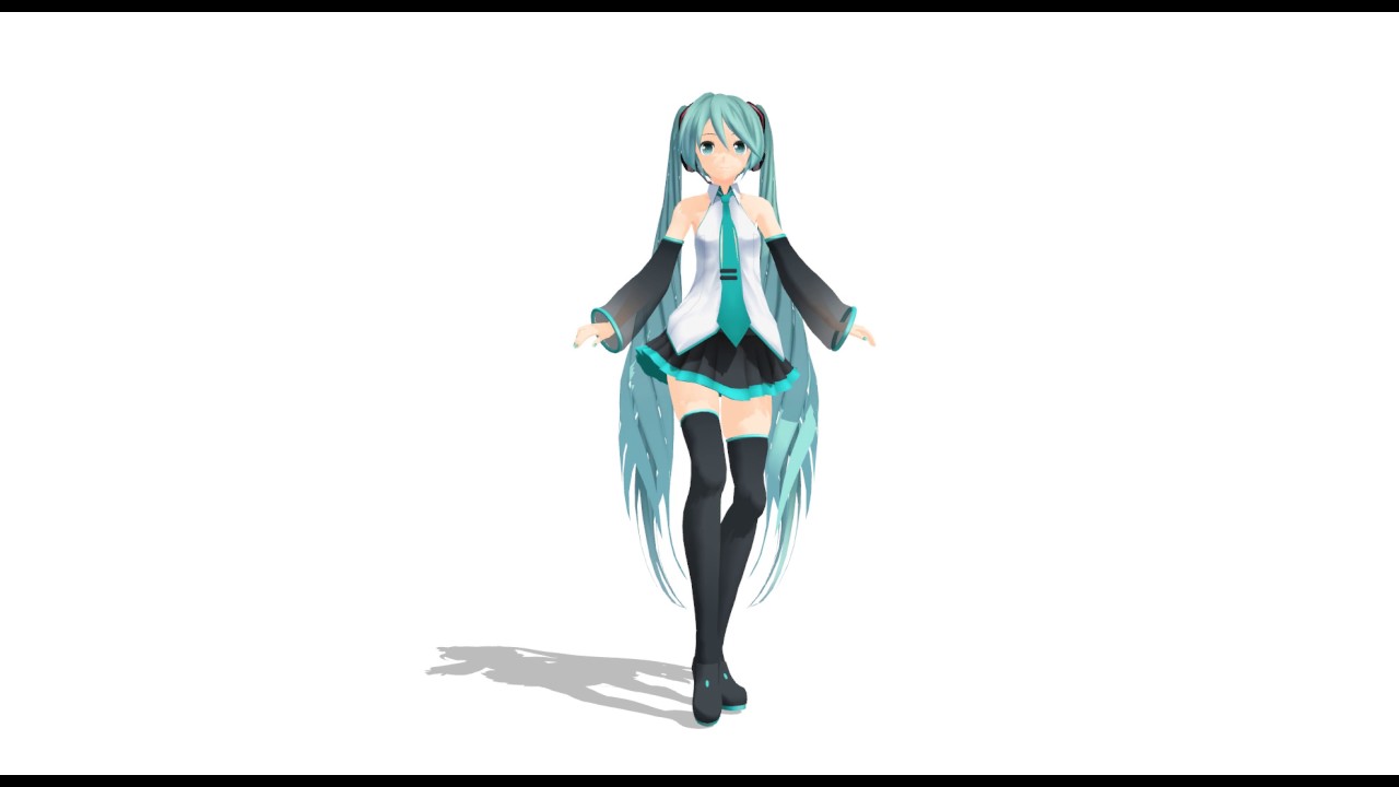 Miku Anamanaguchi motion trace, test 1 - YouTube