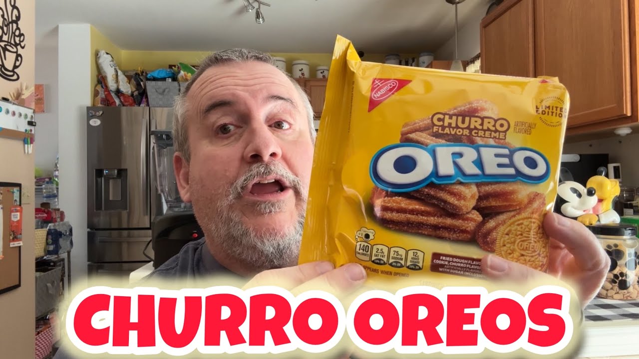 Churro Oreos! Limited Edition Flavor! #oreos #churros 🍪 - YouTube