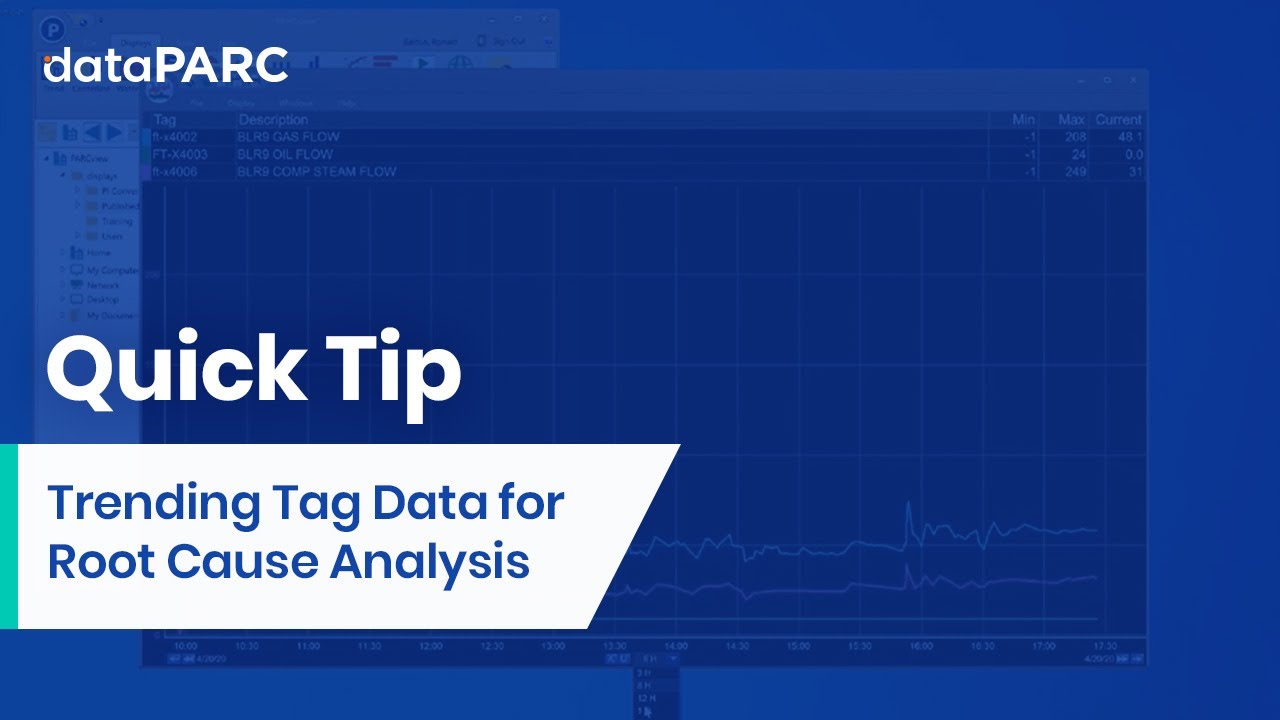Trending Tag Data for Root Cause Analysis - YouTube