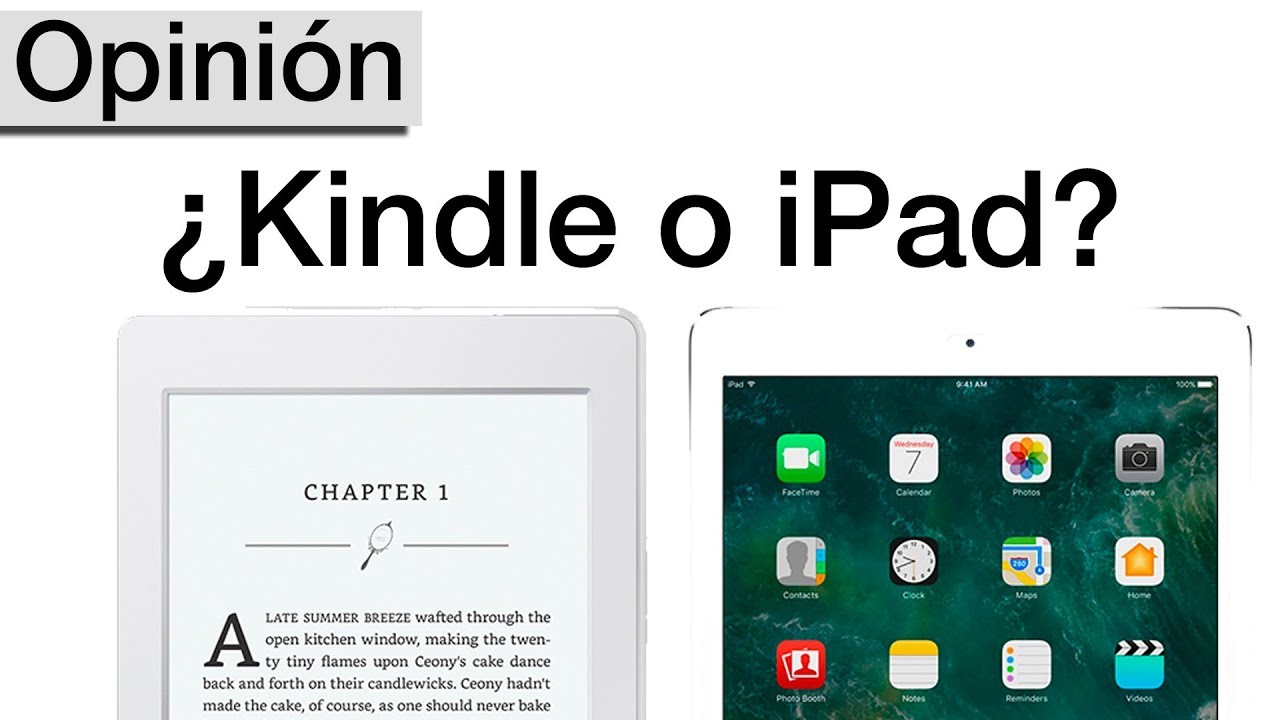 Motivos para elegir ebook contra una tablet para leer | opinión - YouTube