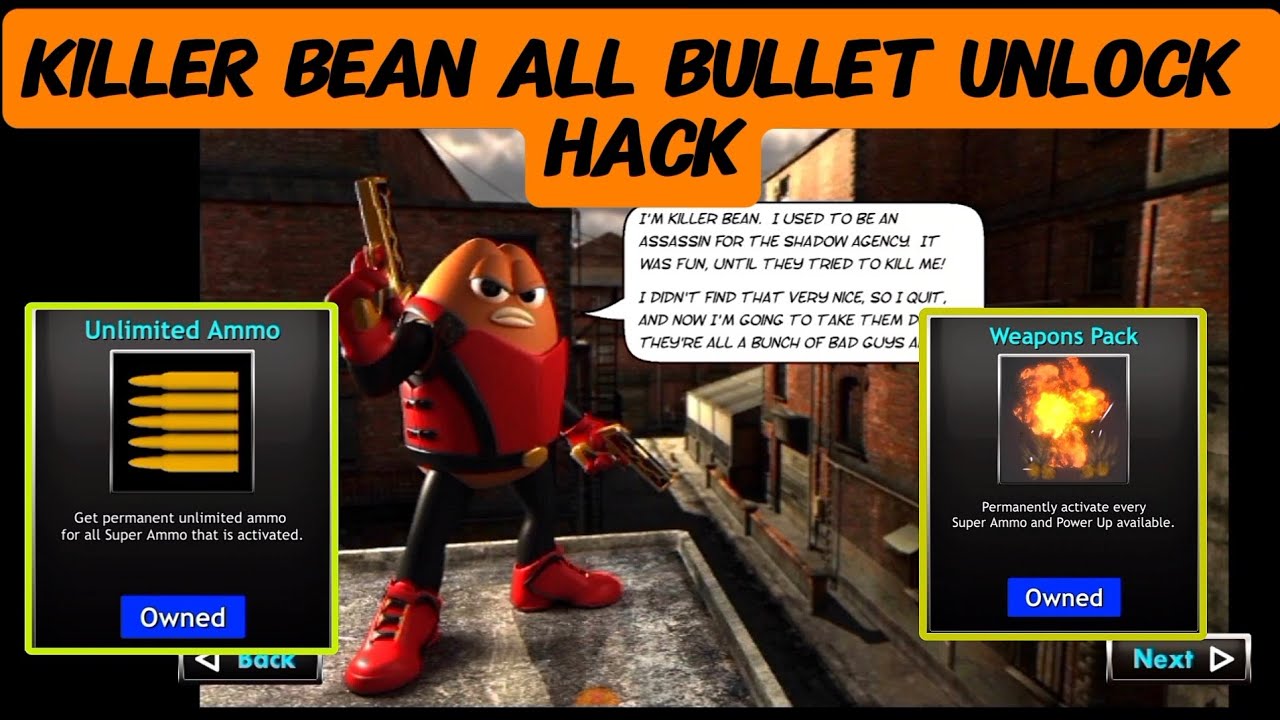 How to Unlock All Weapons & Levels in Killer Bean Unleashed - YouTube